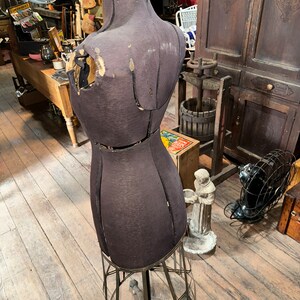 Antique Victorian Early 1900s Dress Form Mannequin, 6' Height ...