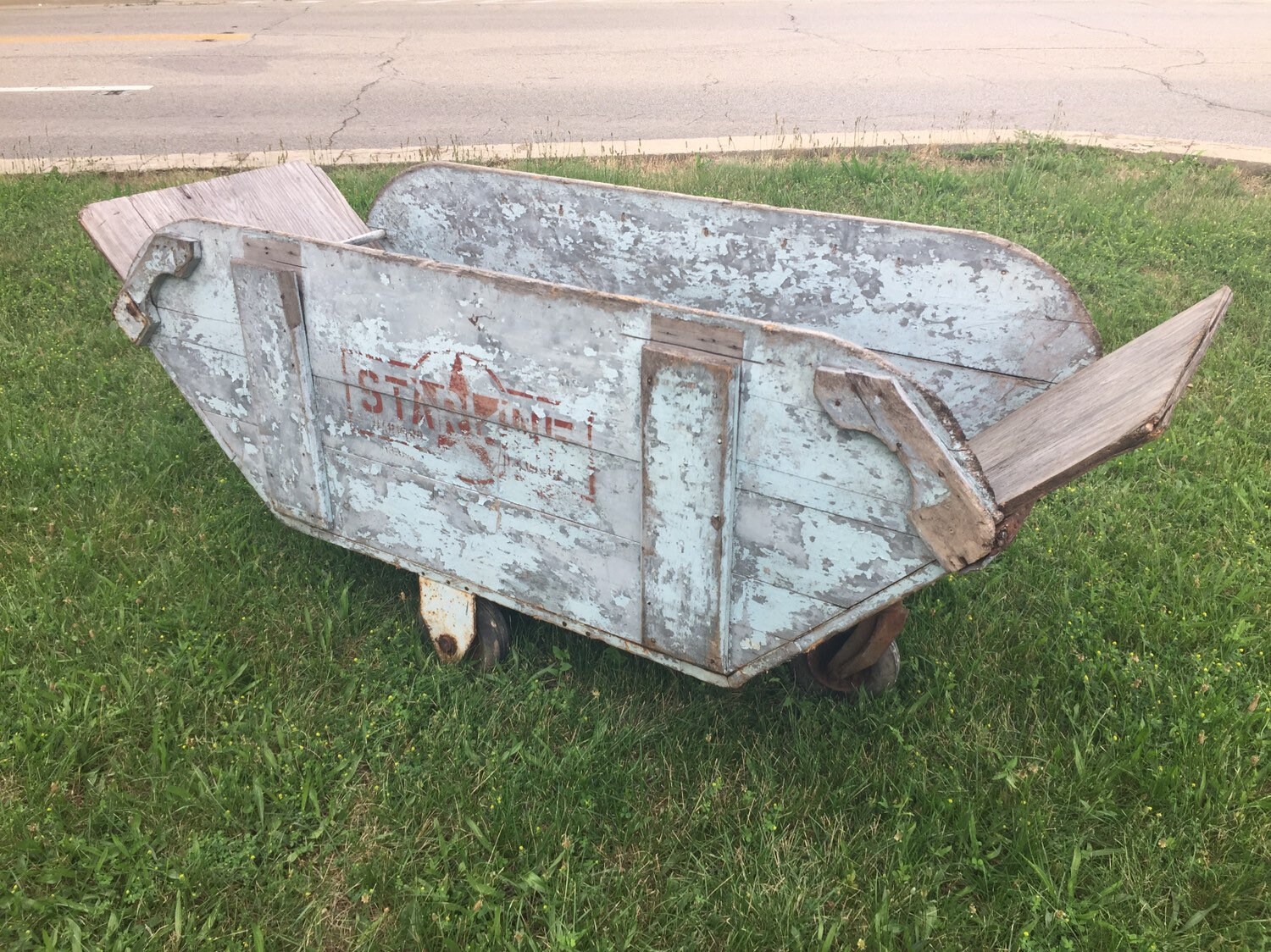 Industrial Cart Farm Work Cart On Wheels Shipping is Free | Etsy