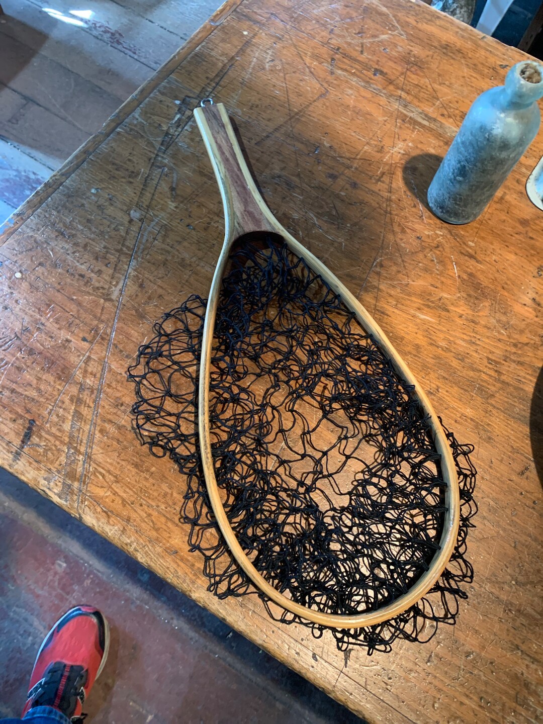 Vintage Fishing Net Approx 10 X 15 Inch Opening - Etsy