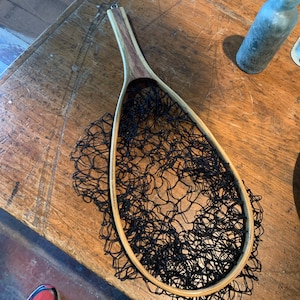 Vintage Fishing Net Approx 10 X 15 Inch Opening - Etsy