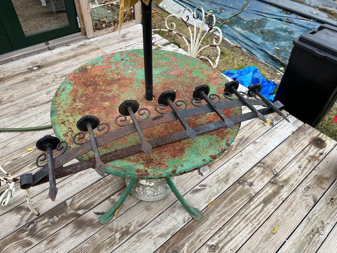 Large 7 Stick Candelabra Approx. 40 Long Solid Metal - Etsy