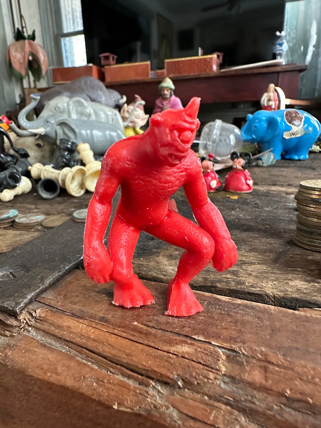 Palmer Monsters 1964 Cyclops 7th Voyage of Sinbad Harryhausen Red - Etsy