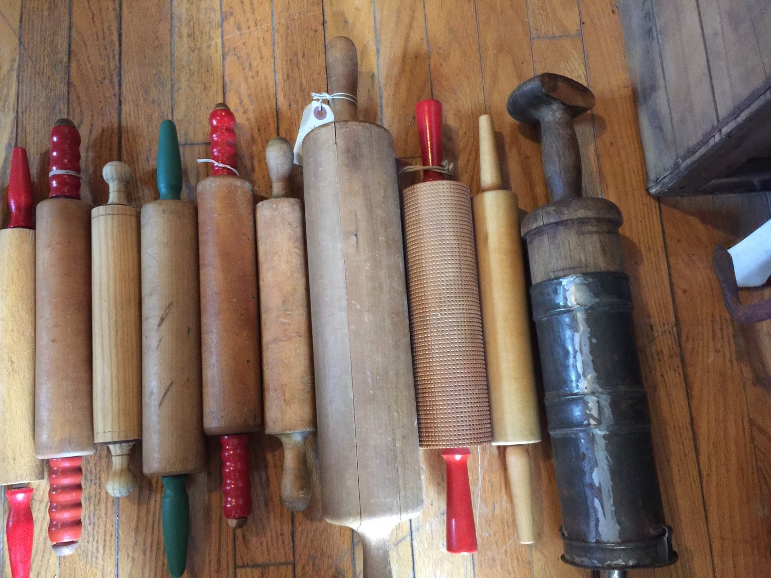 Vintage Rolling Pin Kitchen Utensil Baking Cooking | Etsy