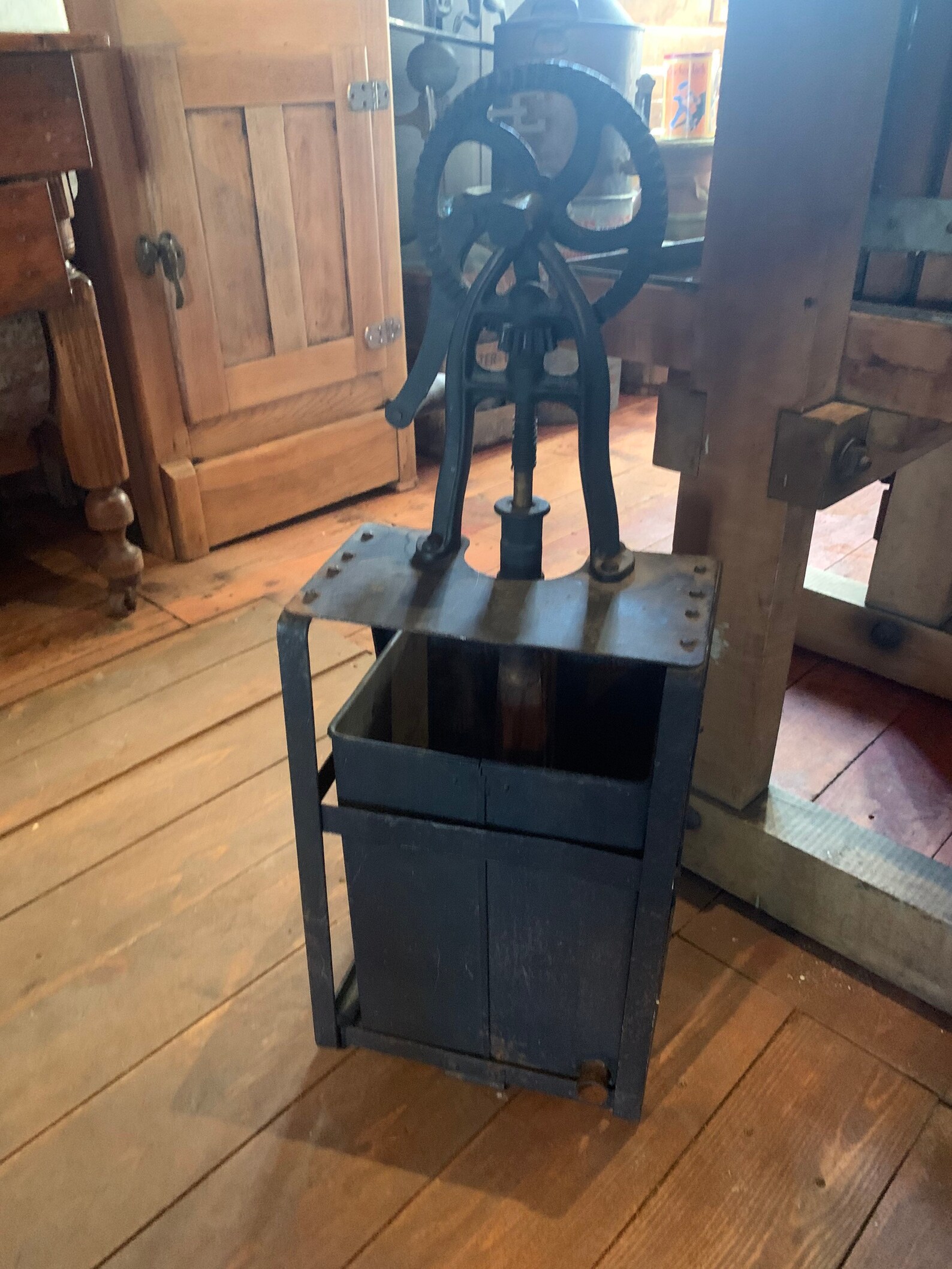 VINTAGE Dazey Butter Churn Tin Metal Hand Antique 1900, A Piece of ...