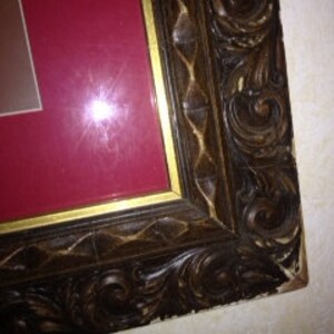 Extra Large Vargas Framed Pinup "the Vargas Legasy" Printed in 1987 46 ...