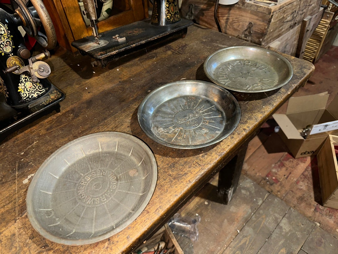 Antique Kitchen Pie Tin, Pie Pan, Listing is for One Pie Tin Only - Etsy