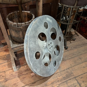 Extra Large Film Reel/ Goldberg Brothers Inc/27”/movie Reel/ Vintage ...