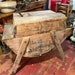 Antique Wooden Badger Washing Machine With Hand Crank, Shipping: Please ...