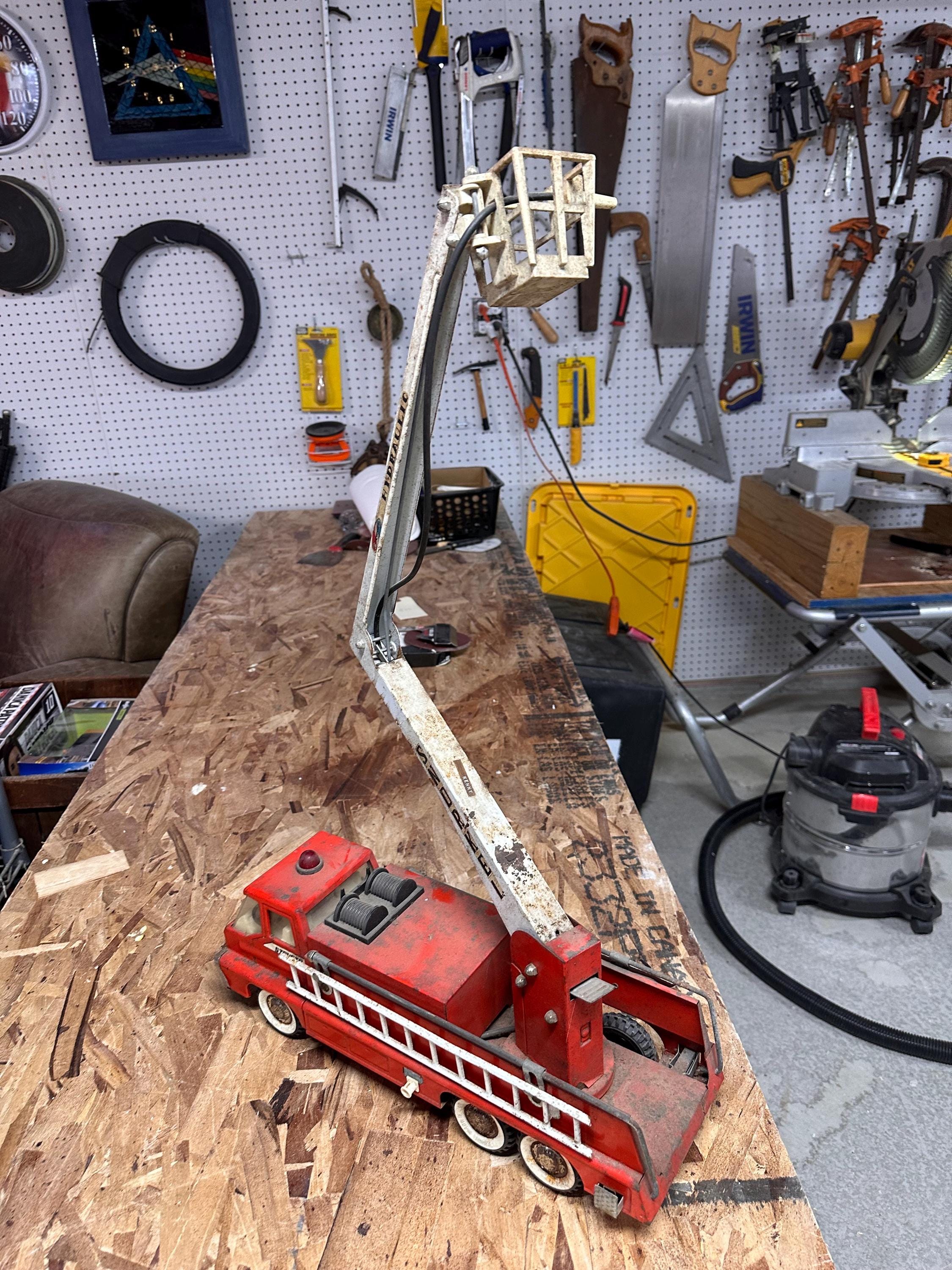 Vintage Structo Metal Snorkel Turbine Fire Truck, With Both Ladders - Etsy