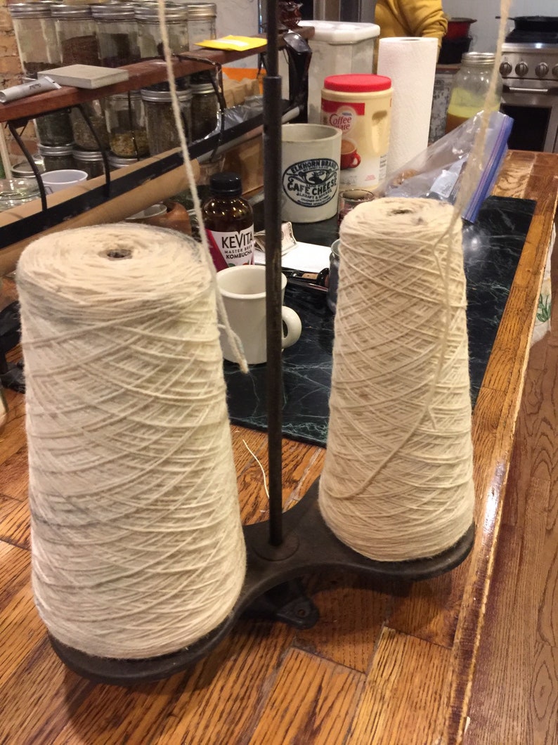 Very Large General Store Spools of Thread With Metal Dispenser - Etsy