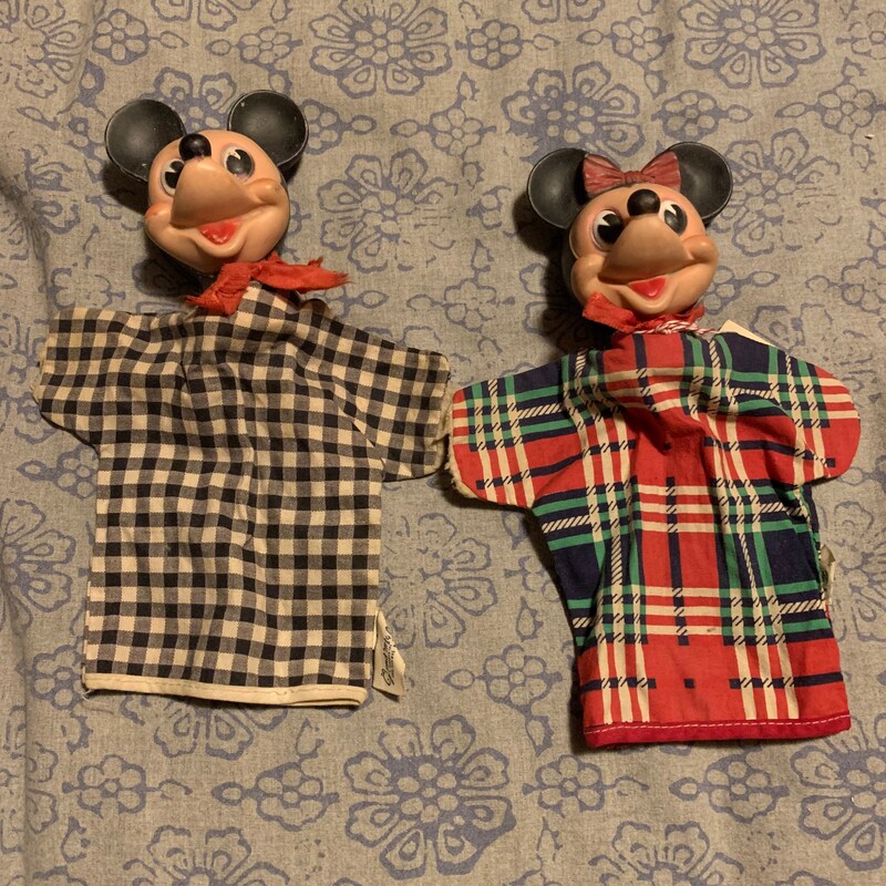Mickey Mouse Puppet - Etsy