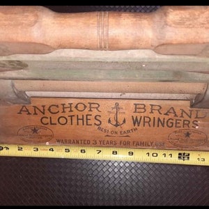 Antique Anchor Brand Hand Crank Clothes Wringer Model Number | Etsy