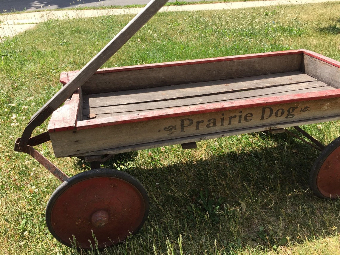 Primitive Wood Wagon Would Make A Great Coffee Table - Etsy