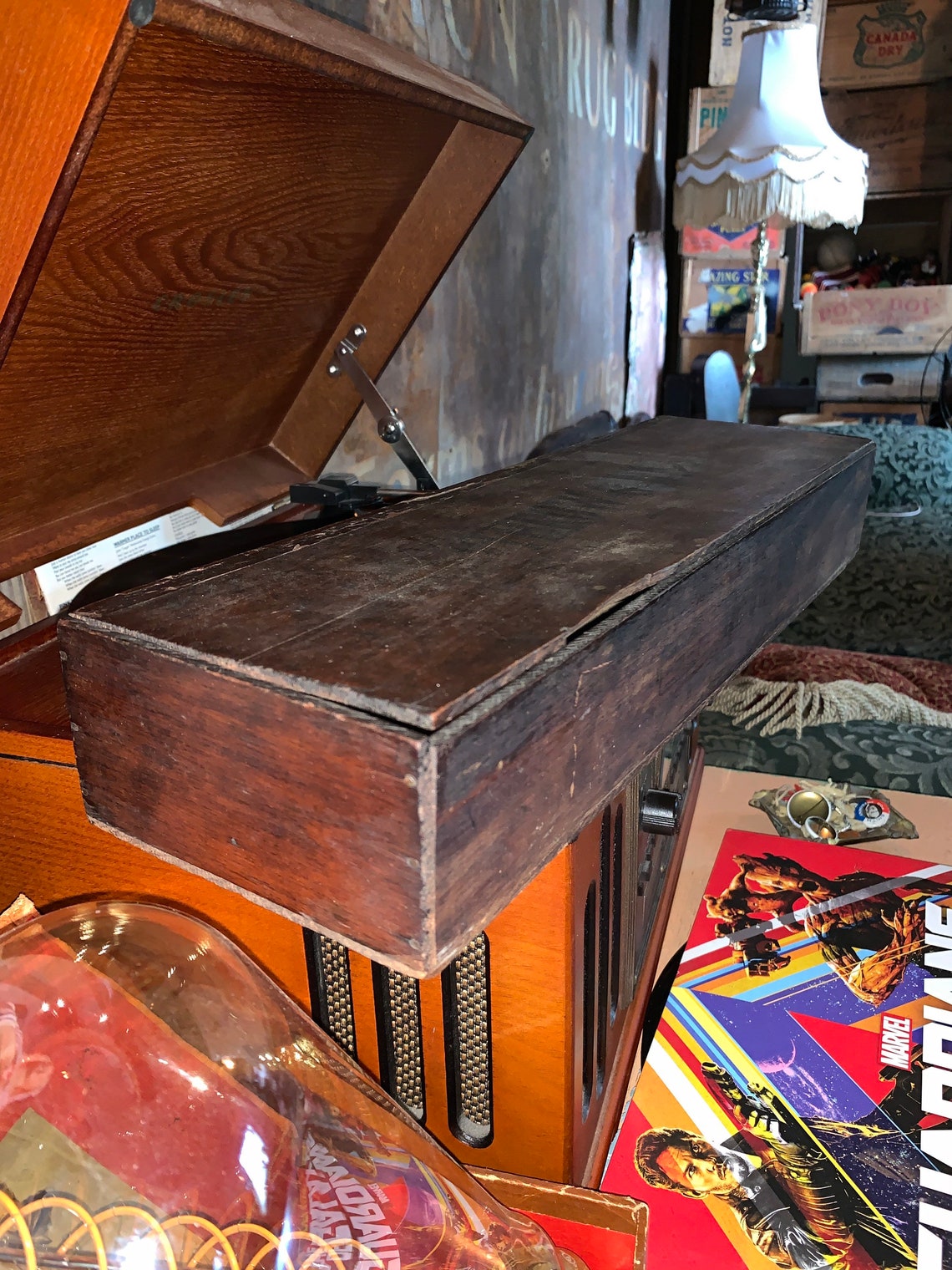 Vintage Wooden Retail Display Cigar Box “throw-outs” 2.75x5.25x17.75 ...