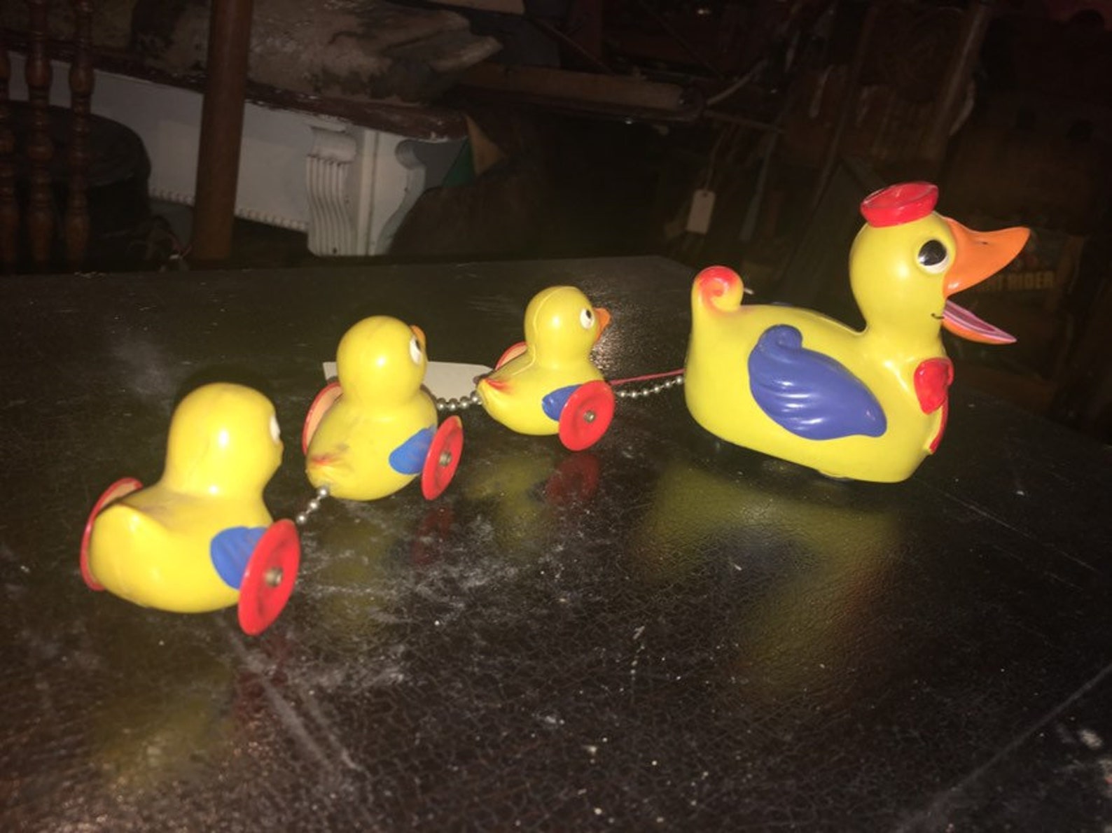 Vintage 1960s Cute Wind up Duck Family of 4 C. Works Well | Etsy