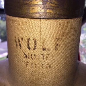 Wolf Model Form, Sz 10, Full Body Pre-teen Form, Model 1969, With Iron ...