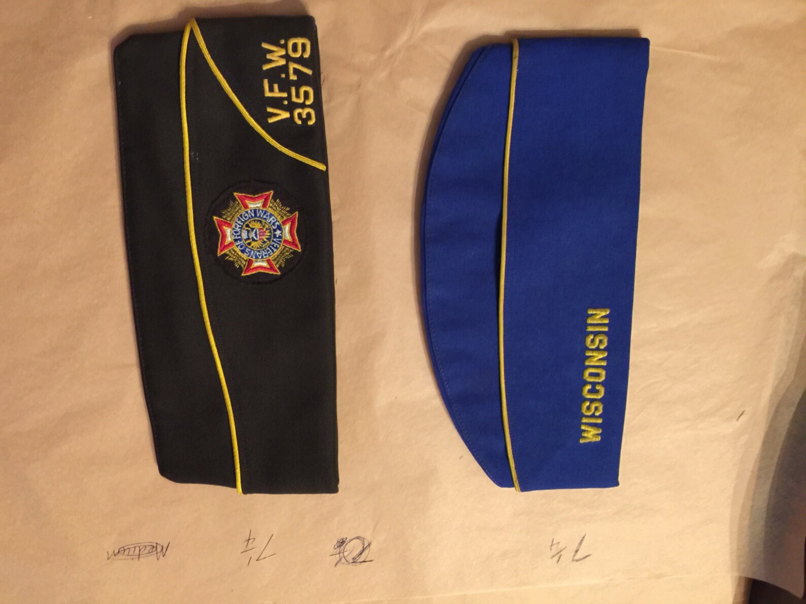 WW2 Military Side Caps Various Types Listing is for Only One - Etsy