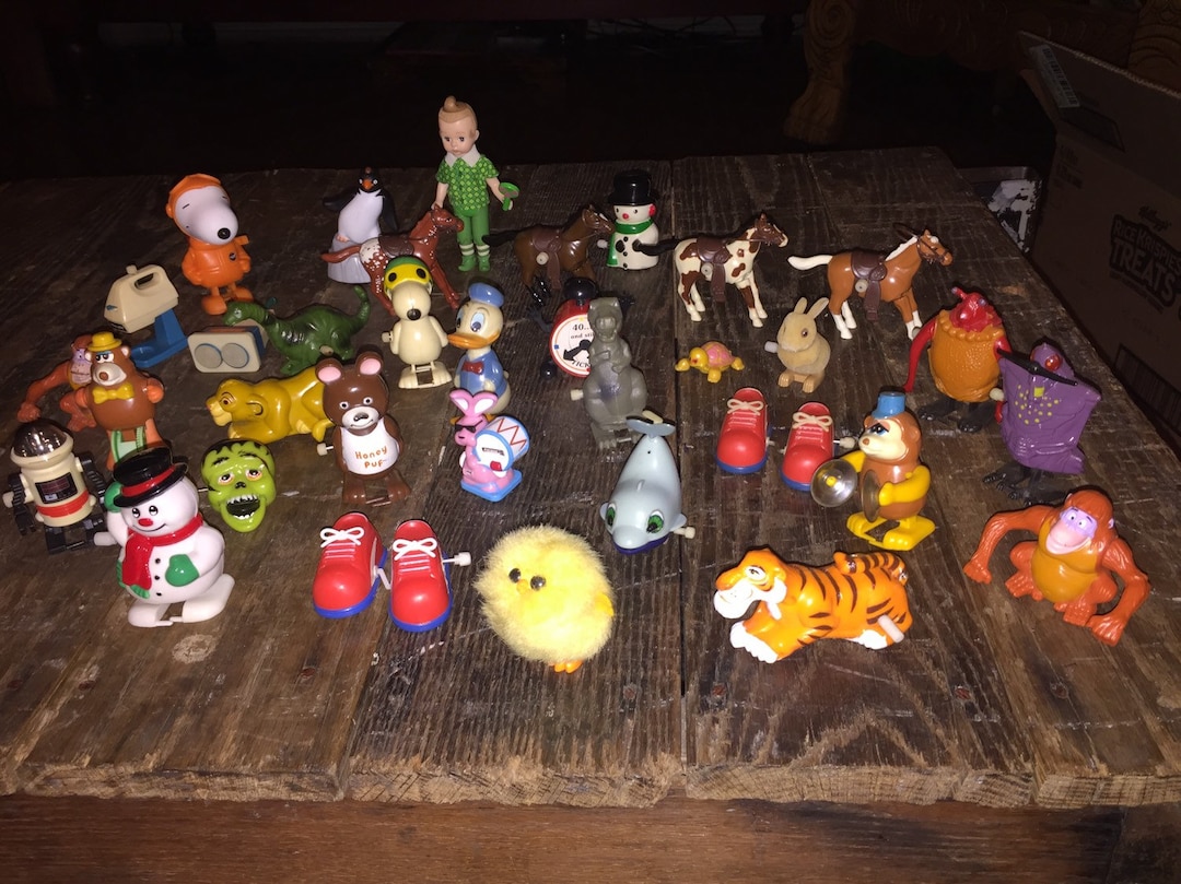 Vintage Wind up Toys (lot of 34) Some Work Some Dont, Sold as Is, No ...
