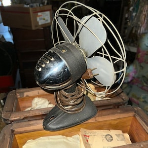 Vintage Mastercraft Fan, 9” Cage Made in USA, Works - Etsy