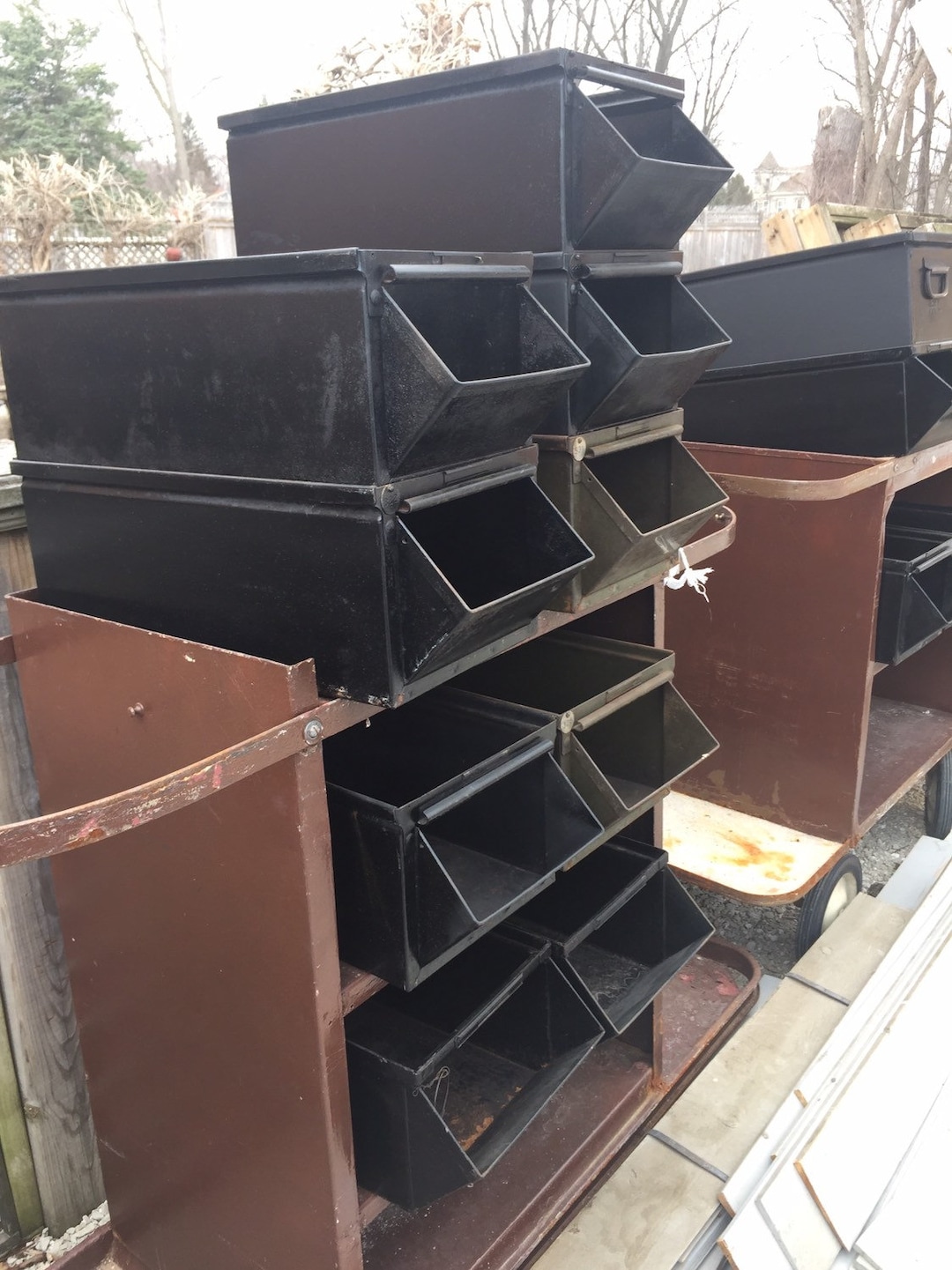 Vintage Hardware Store Display Bin, Measures Approx 23"x10"x8" Cool ...
