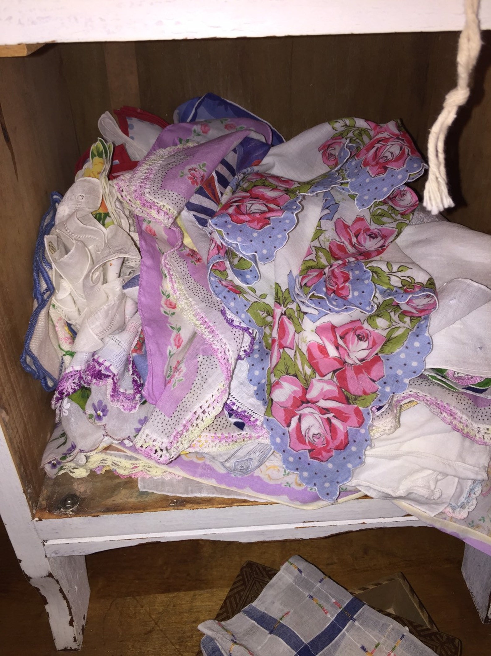 Vintage Handkerchiefs Sold Individually Makes a Great Face - Etsy