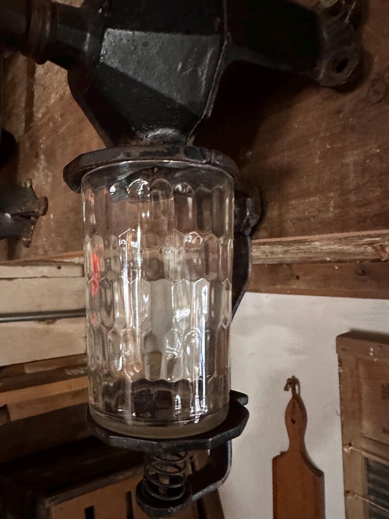 Antique Early 1900's Arcade Mfg Co. Crystal Wall Mount Coffee Grinder ...