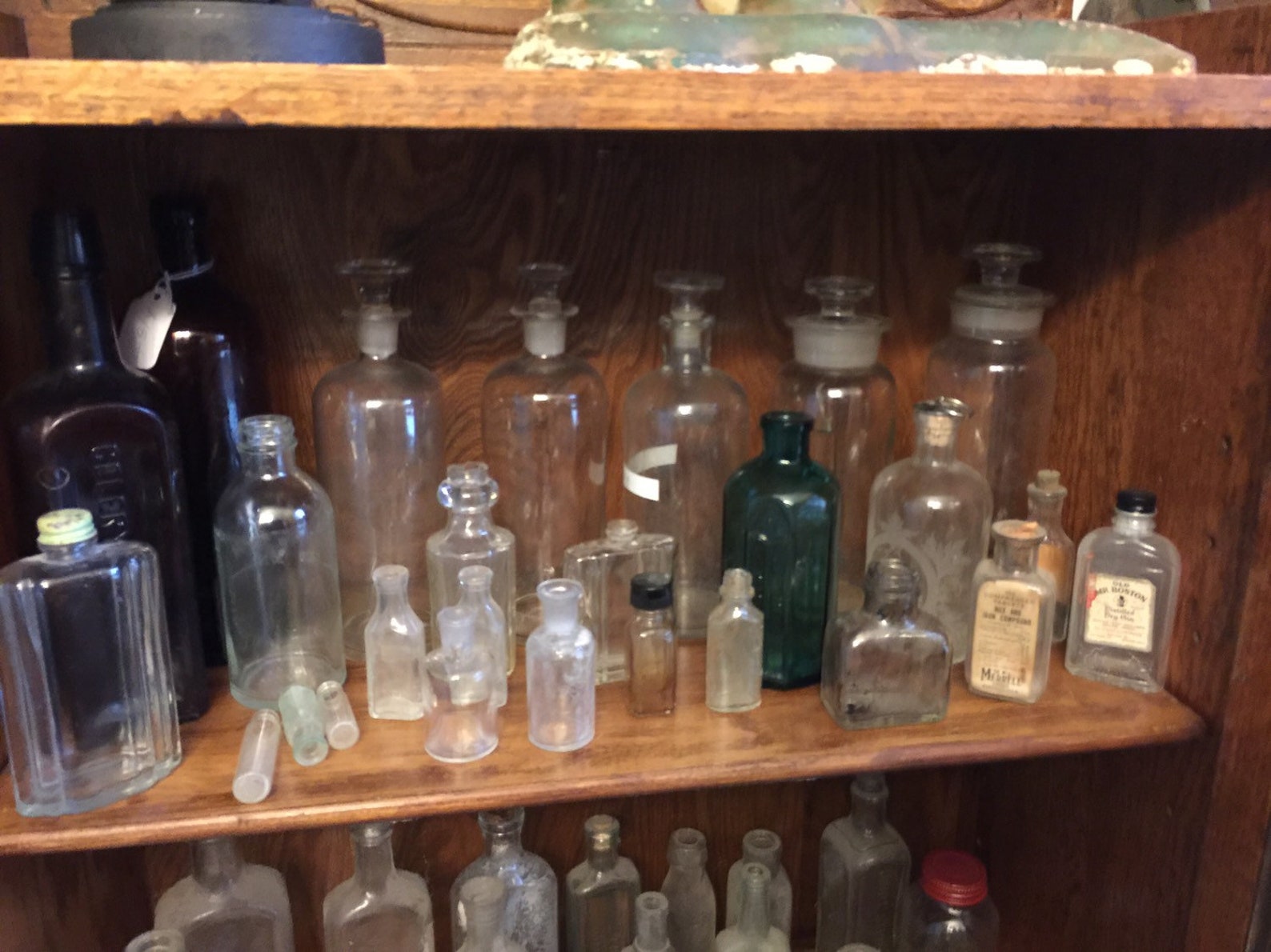 Vintage Pharmacy Glass Bottles Approximately 1920's to - Etsy