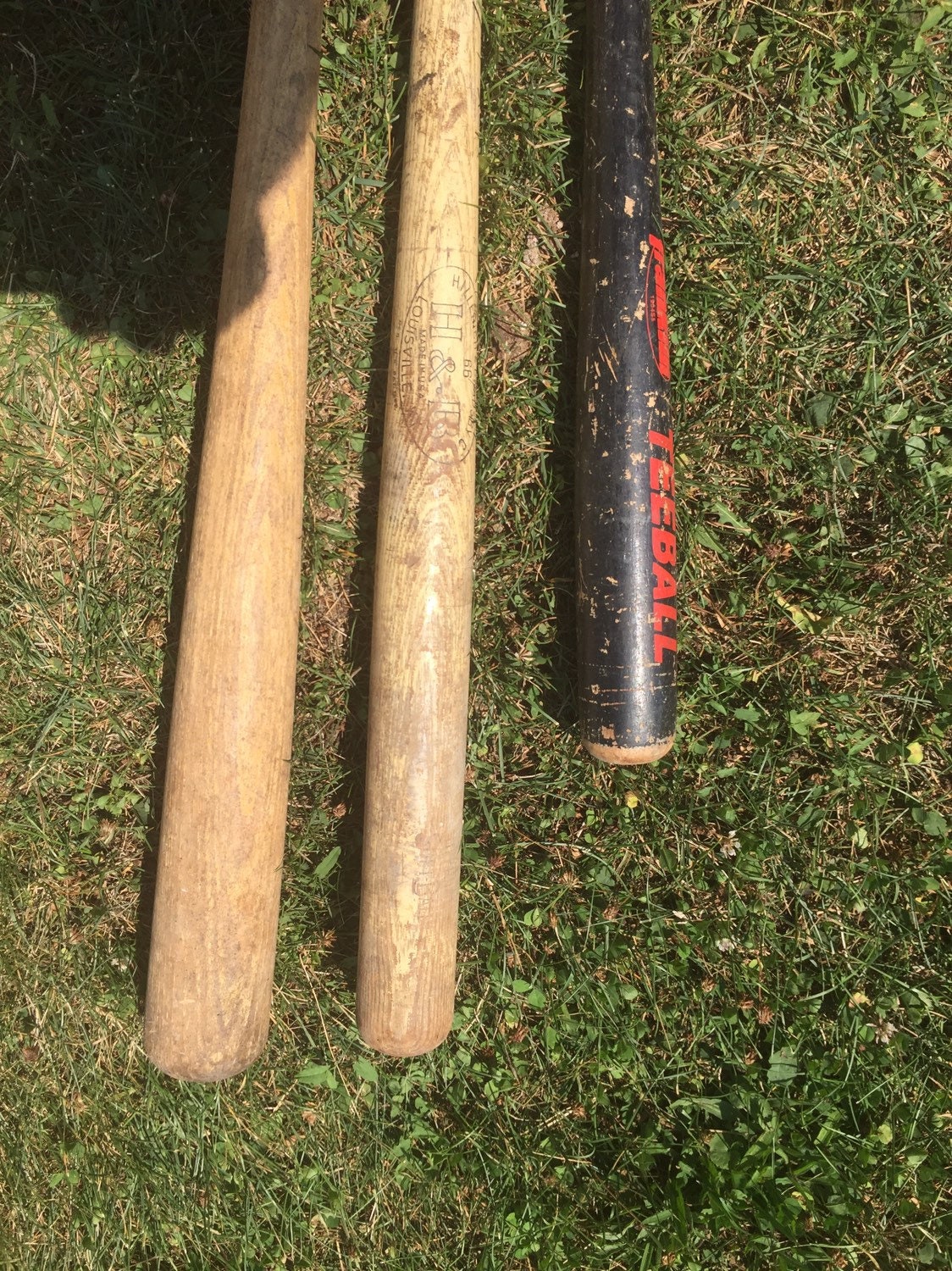 Set of 3 Vintage Baseball Bats great for kids room project or | Etsy