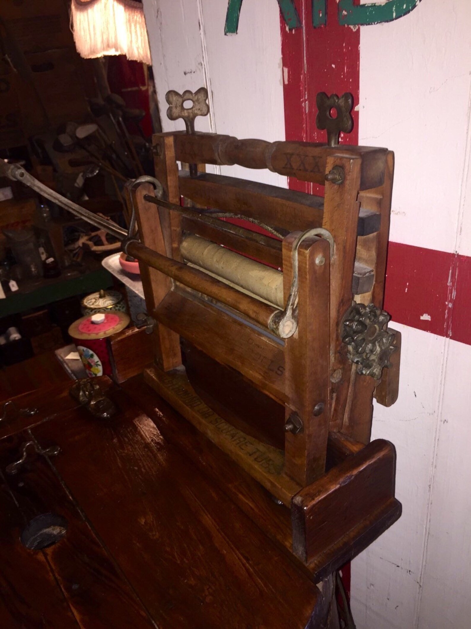 Antique Wooden Barrel Washing Machine With Hand Crank Clothes - Etsy