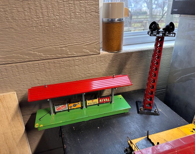 Rare Vintage 1940s Lionel Train Set Accessories Set of 2 - Etsy