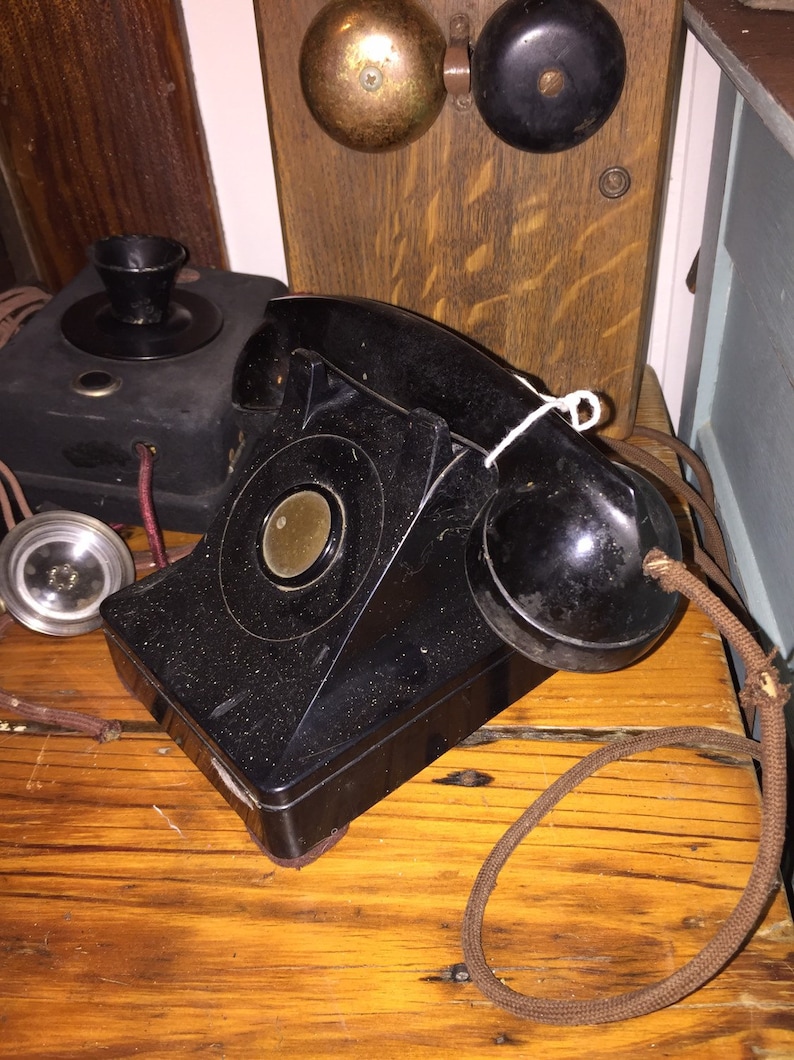 Antique Western Electric Company Original Telephone | Etsy