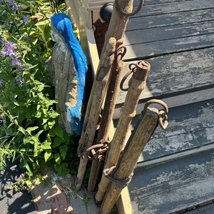 Antique Single Tree Horse Yoke Original Natural Wood, Old Wagon or Cart ...