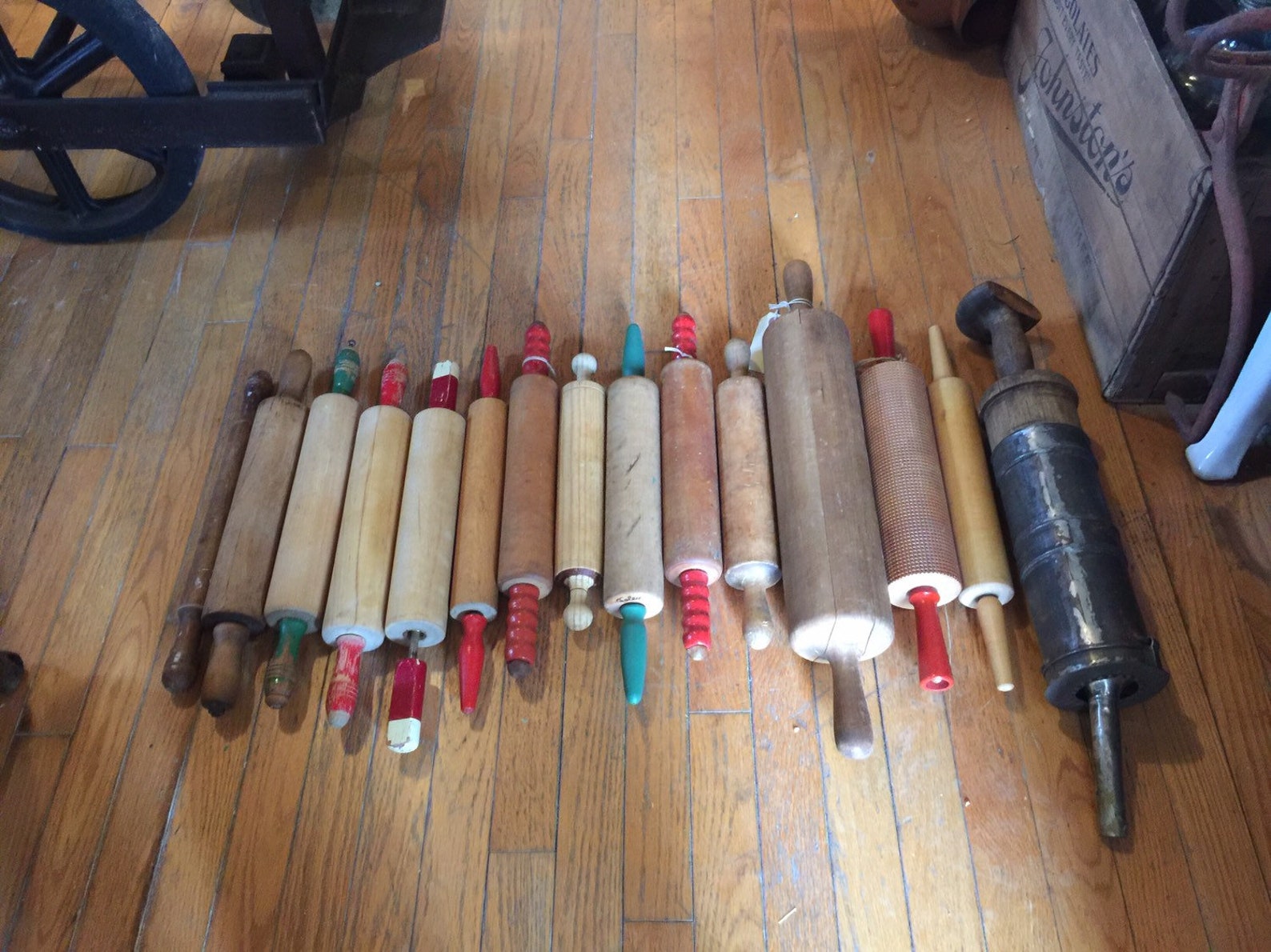 Vintage Rolling Pin Kitchen Utensil Baking Cooking - Etsy