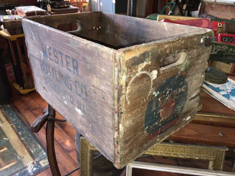 Rare Antique Hires Root Beer Wood Crate Box Made in USA | Etsy