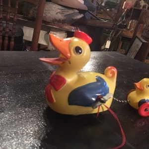 Vintage 1960s Cute Wind up Duck Family of 4, C. Works Well - Etsy