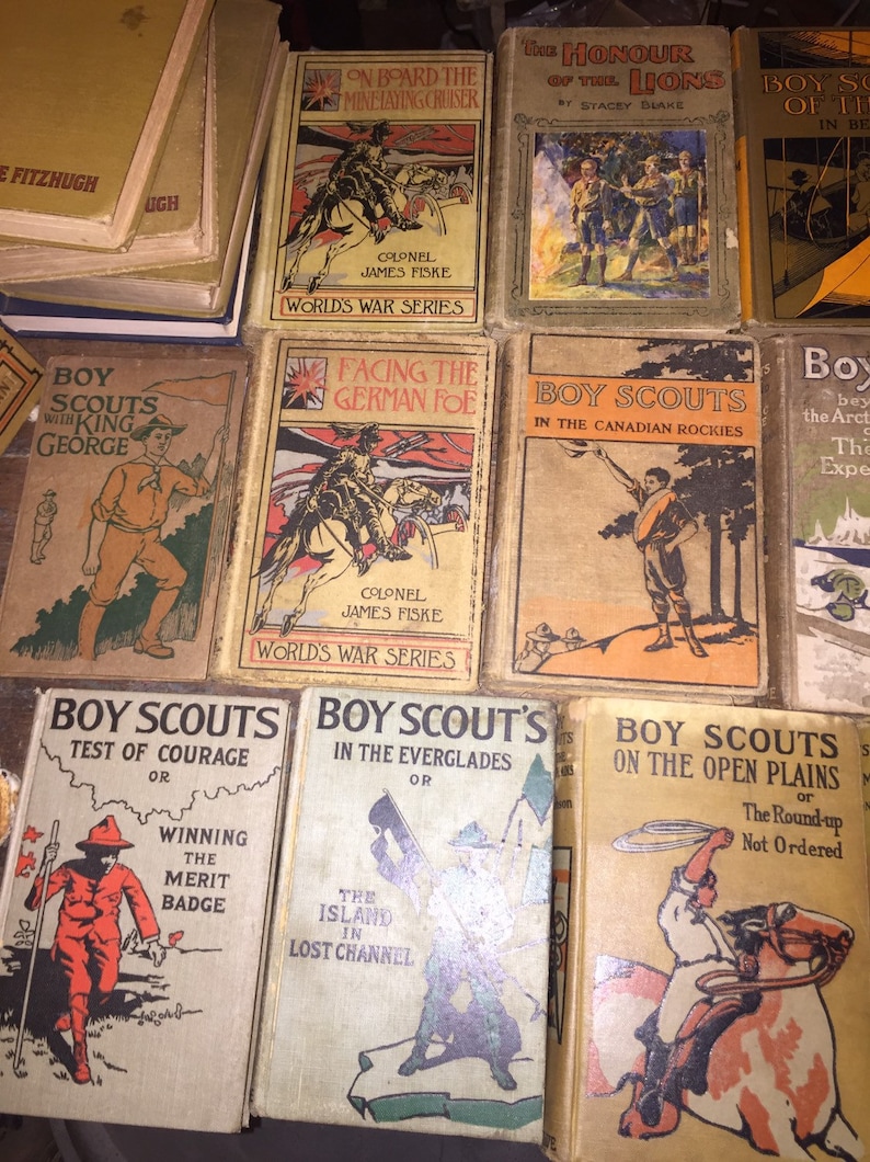 Vintage Book 1911-1919 the Boy Scout Collection 30 Different - Etsy