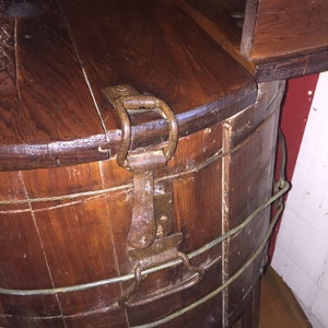 Antique Wooden Barrel Washing Machine With Hand Crank Clothes - Etsy