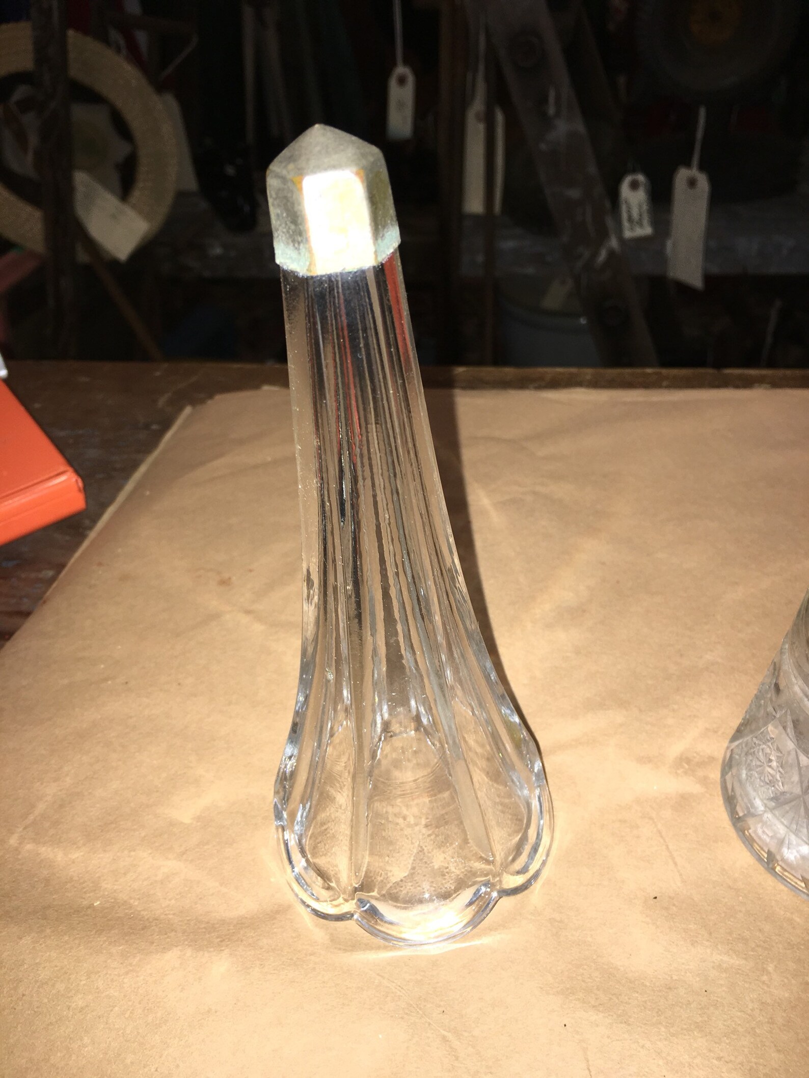 Model A & T Ford Bud Flower Vase, Wall Pocket, Great Shape, Approx 7 ...