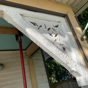 Pretty Pair C1880 Victorian Gingerbread Porch OR Eave Corbel Brackets ...