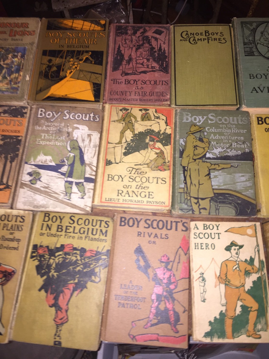 Vintage Book 1911-1919 the Boy Scout Collection 30 Different - Etsy