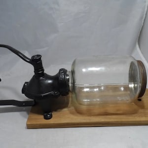 Antique Late 1800's / Early 1900's Arcade Mfg Co. Crystal Wall Mount Coffee Grinder - Etsy