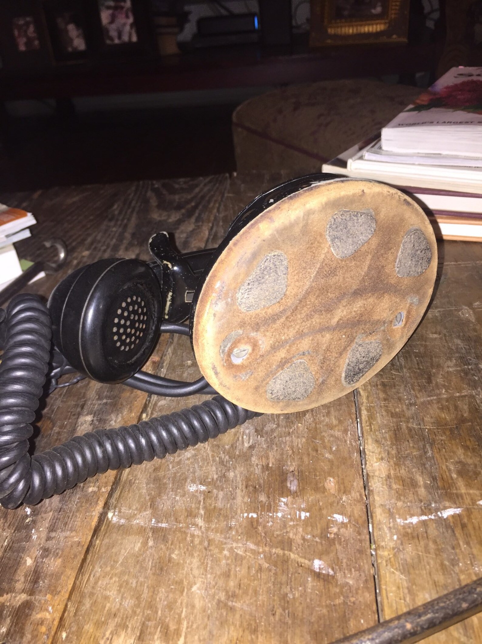 Antique Bakelite Desk Phone | Etsy