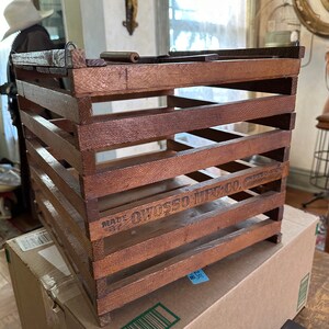 Primitive Early 1900's WOODEN EGG CRATE, Many Available, Listing is for ...