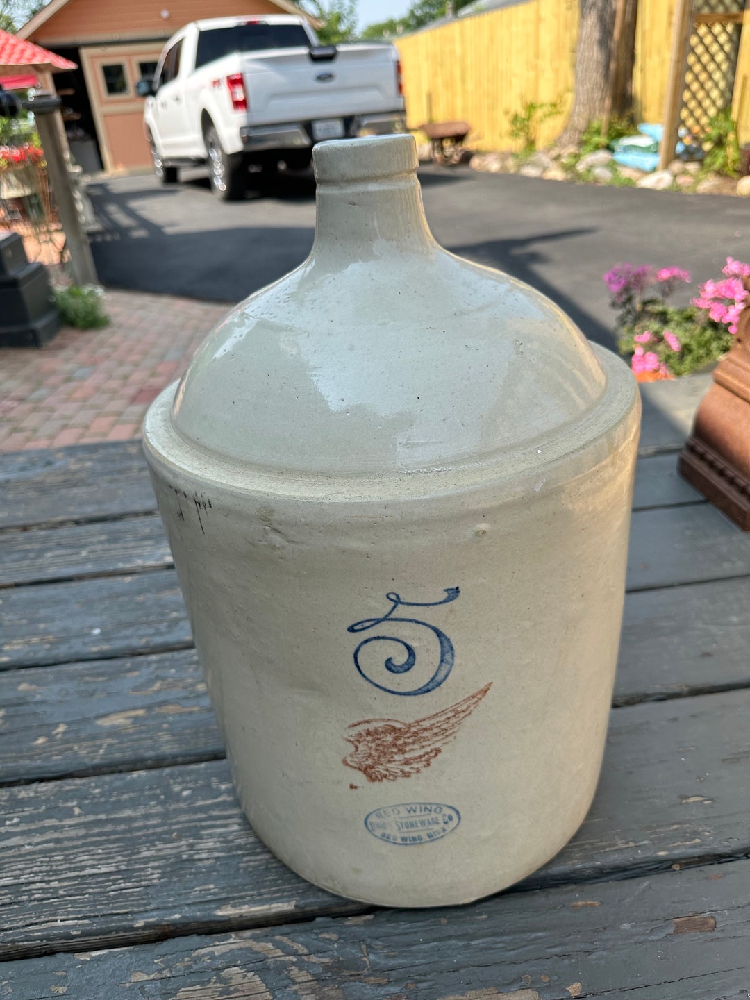 Red Wing Union Stoneware 5 Gallon Jug With NO Cracks - Etsy