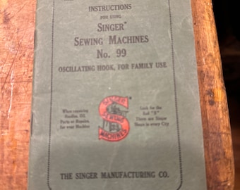 Singer Sewing Machine 9940 Instruction Manual - Etsy
