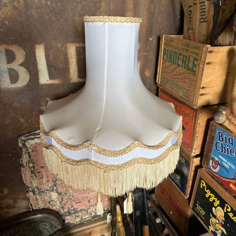 Antique Lamp Shade - Etsy