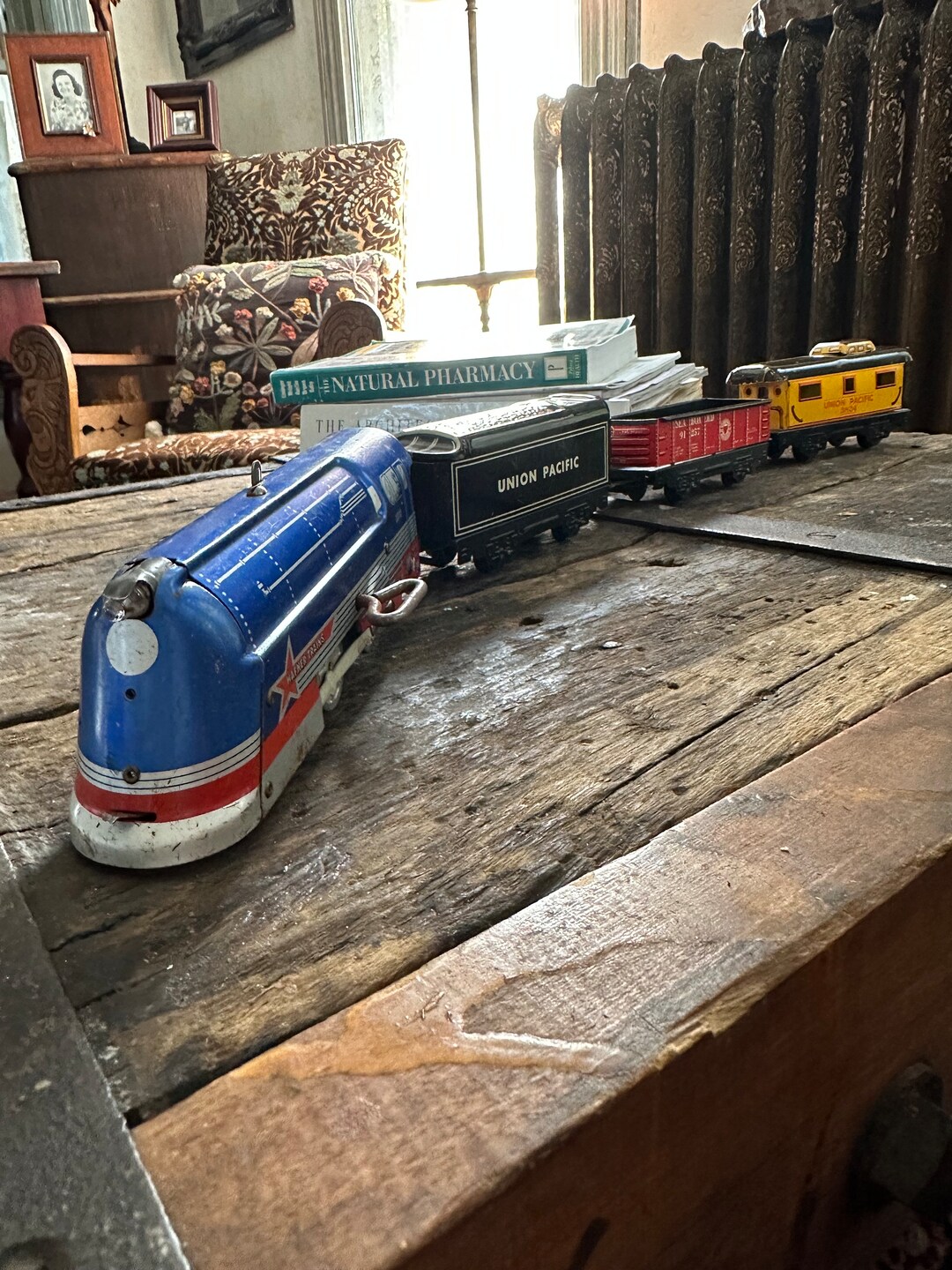 1930's Hafner Metal Train Set 4 Pieces - Etsy