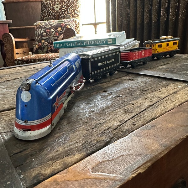 Metal Train Set - Etsy