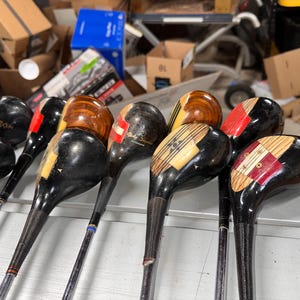 Vintage Wood Head Golf Club Drivers, Listing is for One Only - Etsy