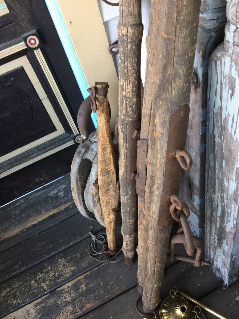 Antique Single Tree Horse Yoke Original Natural Wood Old | Etsy
